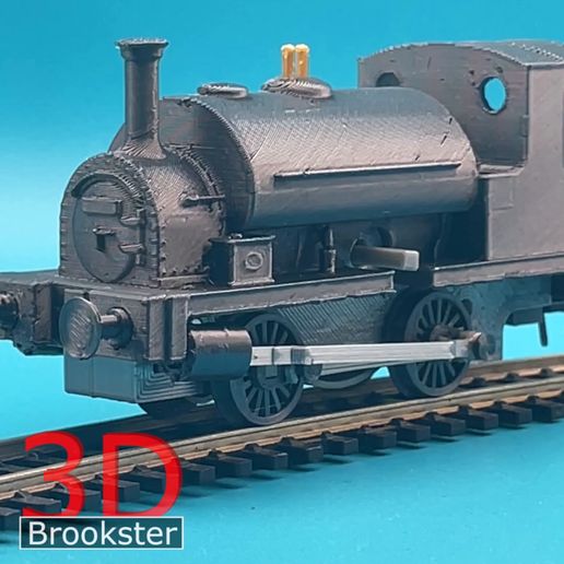 🚂 Caledonian 264 class: 00 Gauge clockwork locomotive・ 3D File for 3D ...