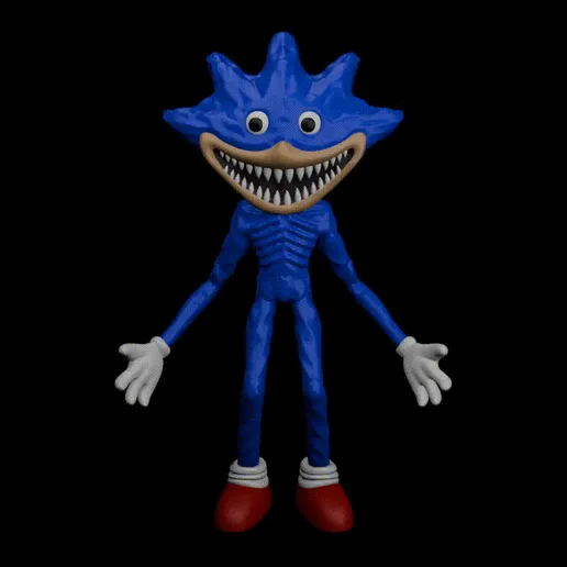 👹 THE SONIC TAPES | Shin Sonic Tapes Monster - 3D Model STL・ STL File ...