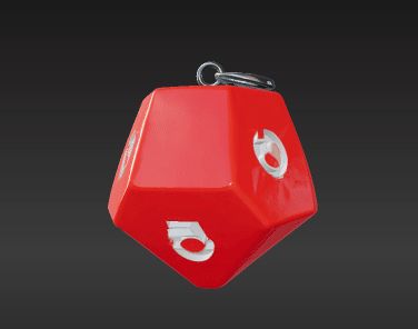 🗝️ Functional RPG D20 Keyring Model - Compact 1.8cm Icosahedron for 3D ...