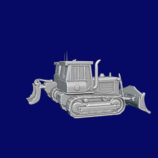🚜 Bulldozer 3D STL Printable - Bulldozer 3D Print STL File・ STL File ...
