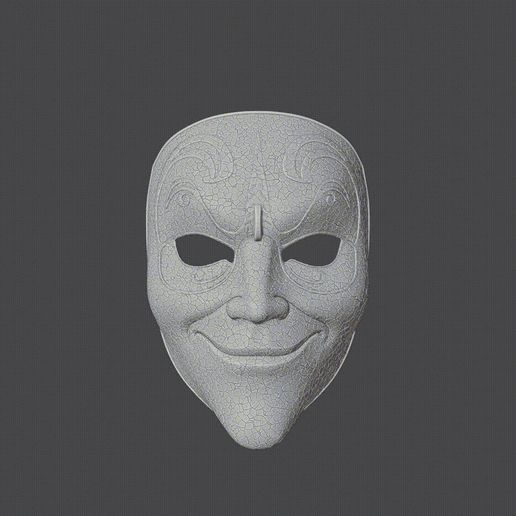 OBJ file Doctor who Fireplace Mask Clockwork Droid 🩺 ・3D printer design ...