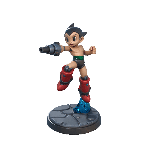 👦 Astro Boy (Tetsuwan Atom), Custom Sci-Fantasy / D&D Miniature・ STL ...