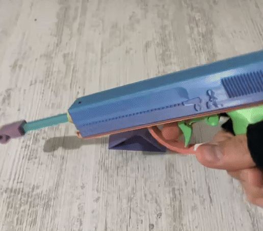 🔫 Scary Prank Gun・ STL File for 3D printing・Cults
