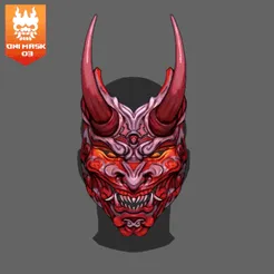 ONI MASK - COSPLAY PROPS・6 3D Models & STL Files to Download・Cults