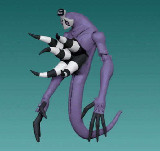 🦸 Phantom / zs'skayr ghostfreak - articulated Ben 10・ STL File for 3D ...