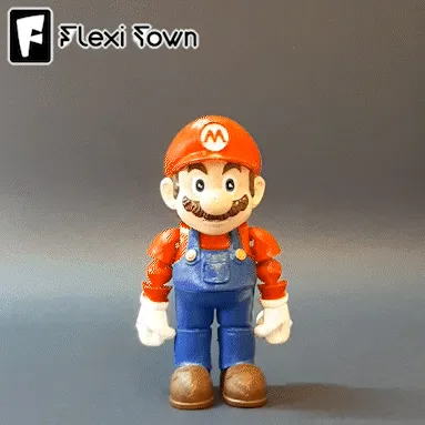 Free STL file Flexi Print-in-Place Mario 👾 (3MF)・3D print object to ...