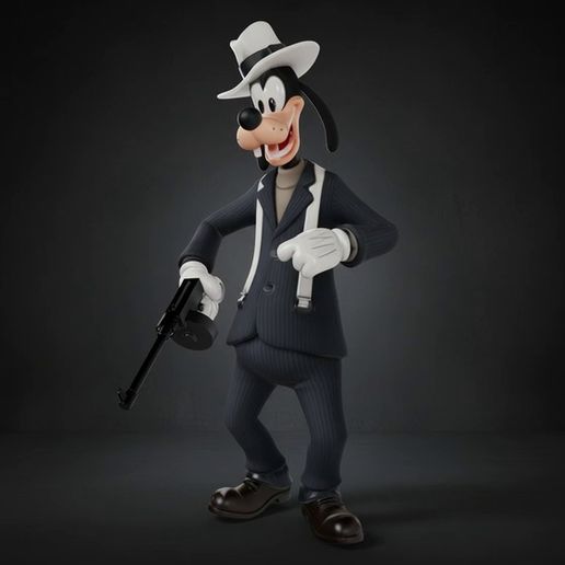 🎨 Goofy - Mafia Gangster Style 3D Printable Figure (Fan Art)・Free OBJ ...