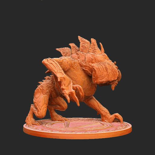 Archivo STL Minifigura Skag Alpha Borderlands STL 🚗 ・Diseño para ...