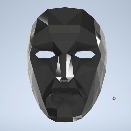 🦑 Squid game black mask・ STL File for 3D printing・Cults