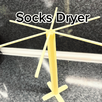 🧦 Socks Dryer – Easy & Efficient Drying Solution!・ STL File for 3D ...