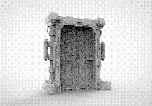 sci fi door design