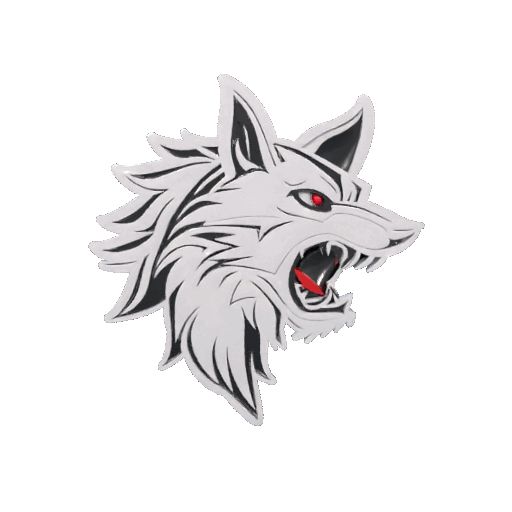 🐺 wolf logo・ STL File for 3D printing・Cults