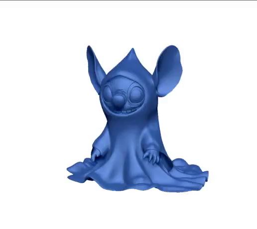 🎃 Stitch Halloween ghost・ STL File for 3D printing・Cults