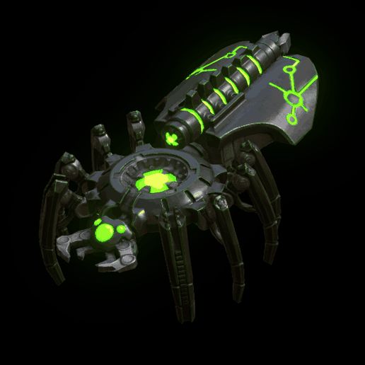 🕷️ Necromancer Spider・ STL File for 3D printing・Cults