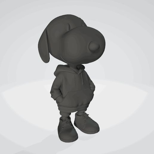 🎲 Snoopy-cartoon-dog・ STL File for 3D printing・Cults