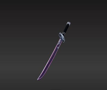 🔫 Glowing Edge Cyber Katana - Full-Scale Modern Anime Weapon Prop・ STL ...