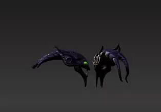 🐛 Stylized Exoskeleton Head for Action Figures - V2 Predatory Bug ...