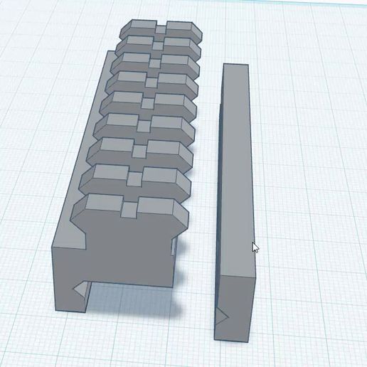 🔫 Picatinny Rail・ STL File for 3D printing・Cults