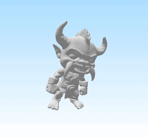 👹 Ogre Funko pop・ STL File for 3D printing・Cults