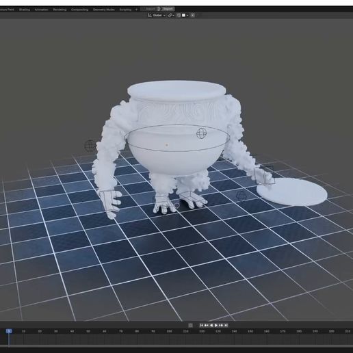 🪴 pot boy Elden Ring (Alexander)・ STL File for 3D printing・Cults