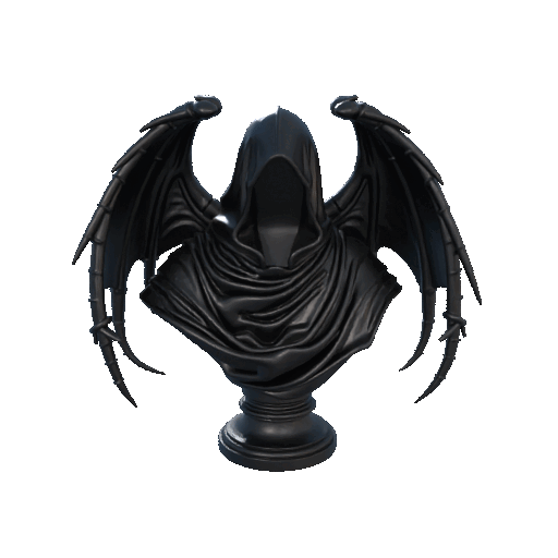🐉 The Veiled Harbinger・Free STL File for 3D printing・Cults