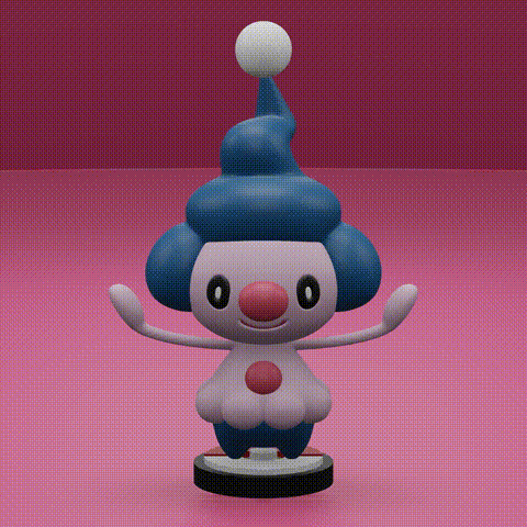 Файл STL Pokemon № 439 Миме младший. 🐉 ・3D-печатная модель для загрузки ...
