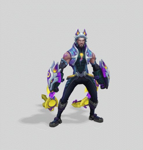 STL file Battle Wolf Sylas League of Legends 3D print model 🐺 ・3D ...