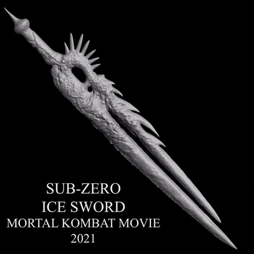 🗡️ 3D PRINTABLE FOR LIFE SIZE PROPS SUB ZERO SWORD & NOOB SAIBOT SCYTHE ...