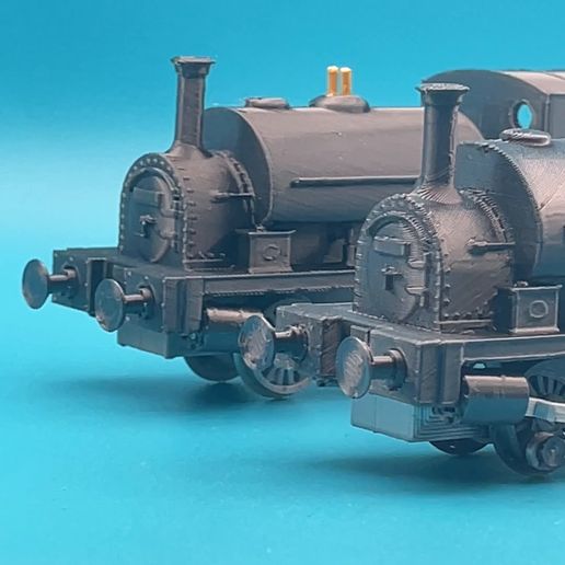 🚂 Caledonian 264 class: 00 Gauge clockwork locomotive・ 3D File for 3D ...