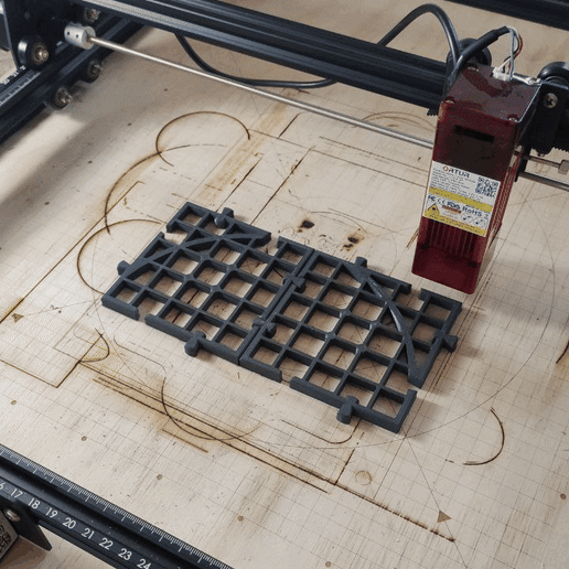 🧞‍♂️ Laser Tile - for cutting・ STL File for 3D printing and CNC ...