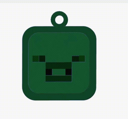🟩 CREEPER & PIG KEYRING - minecraft - keyring pig , textures (Mobs ...