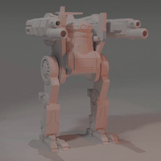 🤖 Battletech - Jagermech - JM6-S・Free STL File for ・Cults