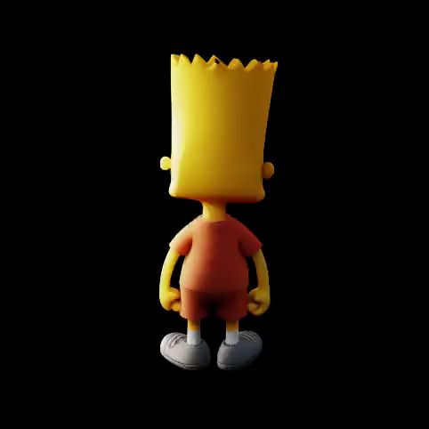 STL file bart simpson chibi 👾 ・3D printer design to download・Cults