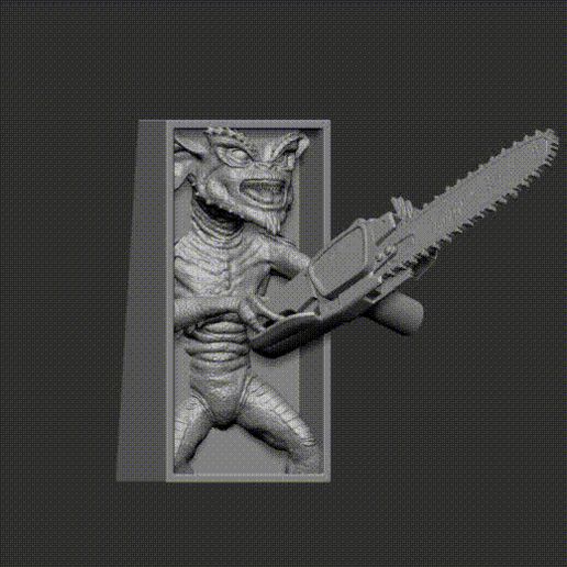 STL file Gremlin BookNook 🧠 ・Model to download and 3D print・Cults