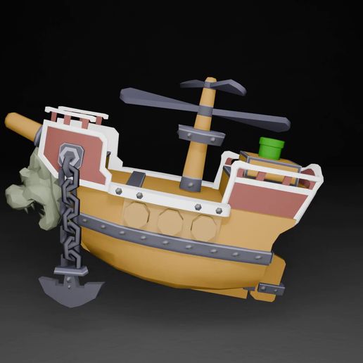 🐢 Bowser's Airship from Super Mario 3D Land / Bowser's Airship from ...