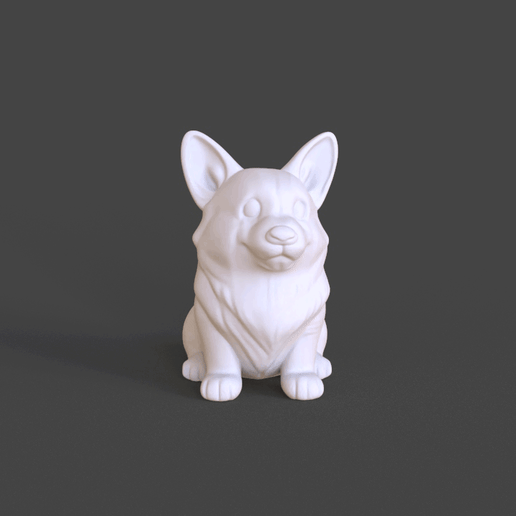🐕 Corgi・ STL File for 3D printing・Cults