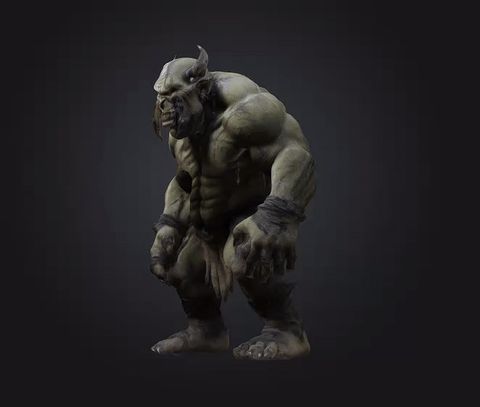 3D file GMA Monster Stl Glb for 3D Printer 👹 ・3D printable design to ...