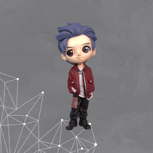 💧 RM BTS Figure - Mic Drop (Q Posket Style)・ STL File for 3D printing・Cults