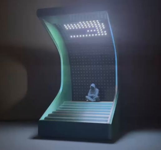 🛰 Cyber Altar: A Sacred Space for Your Tech・ STL File for 3D printing・Cults