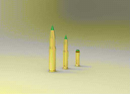 🦸 Ballistic Tip Bullets (3 Pcs)・ STL File for 3D printing・Cults