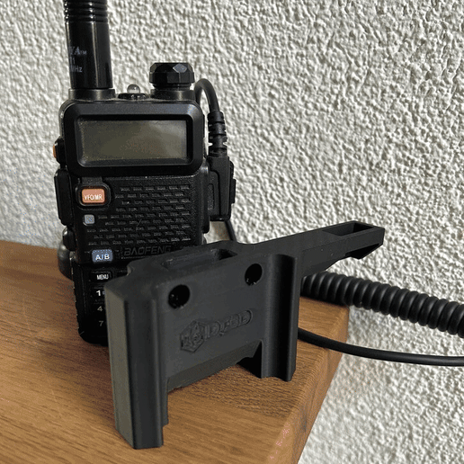 🛞 Custom Baofeng UV-5R ProClip Mount | 3D Printable STL & 3MF Files ...