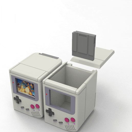 📦 DECK BOX POKEMON GAMEBOY VERSION・ 3D File for 3D printing・Cults