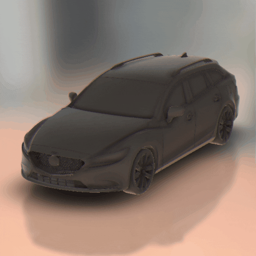 arquivo 3D Mazda 6 Hatchback 2020 🚗 ・design para impressora 3D para ...