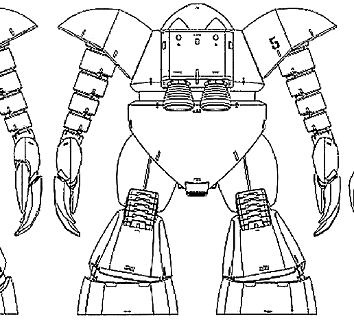 STL file MSM-03 Gogg shoulder 🤖 ・3D printer model to download・Cults