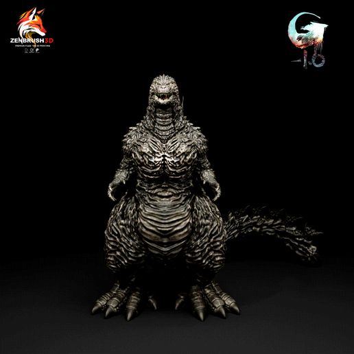 Godzilla - Minus One 3D PRINTING・ 3D File for 3D printing・Cults