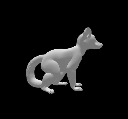 STL file Stylized Lemur 🗿 ・3D printable model to download・Cults