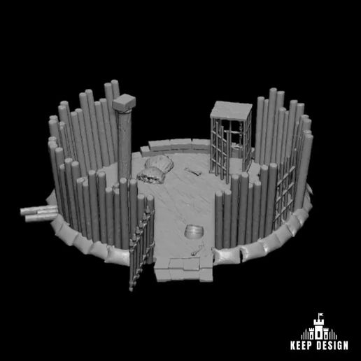 🎲 Lions Pit・ STL File for 3D printing・Cults