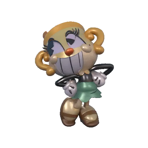 🎨 Ms. Chalice from Cuphead Fan Art・Free STL File for 3D printing・Cults