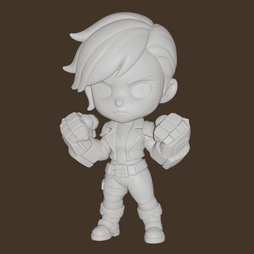 📁 Vi Chibi 3D Model – League of Legends STL File for 3D Printing・ STL ...