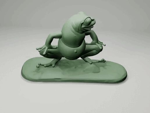 🐸 Funny Twerking Frog STL File – 3D Printable Meme Model V2・ STL File ...